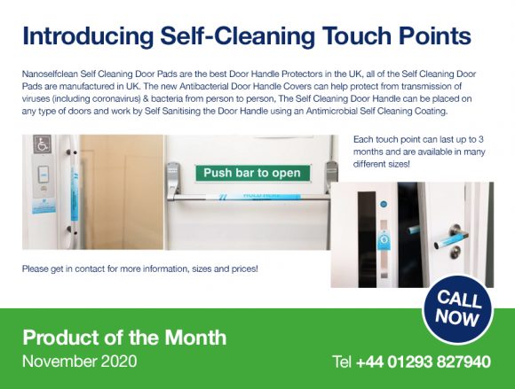 Introducing Self-Cleaning Touch Points – LBS